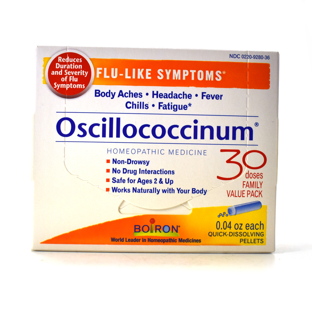Oscillococcinum Homeopathic Medicine Family Pack - 30 Quick-Dissolving ...