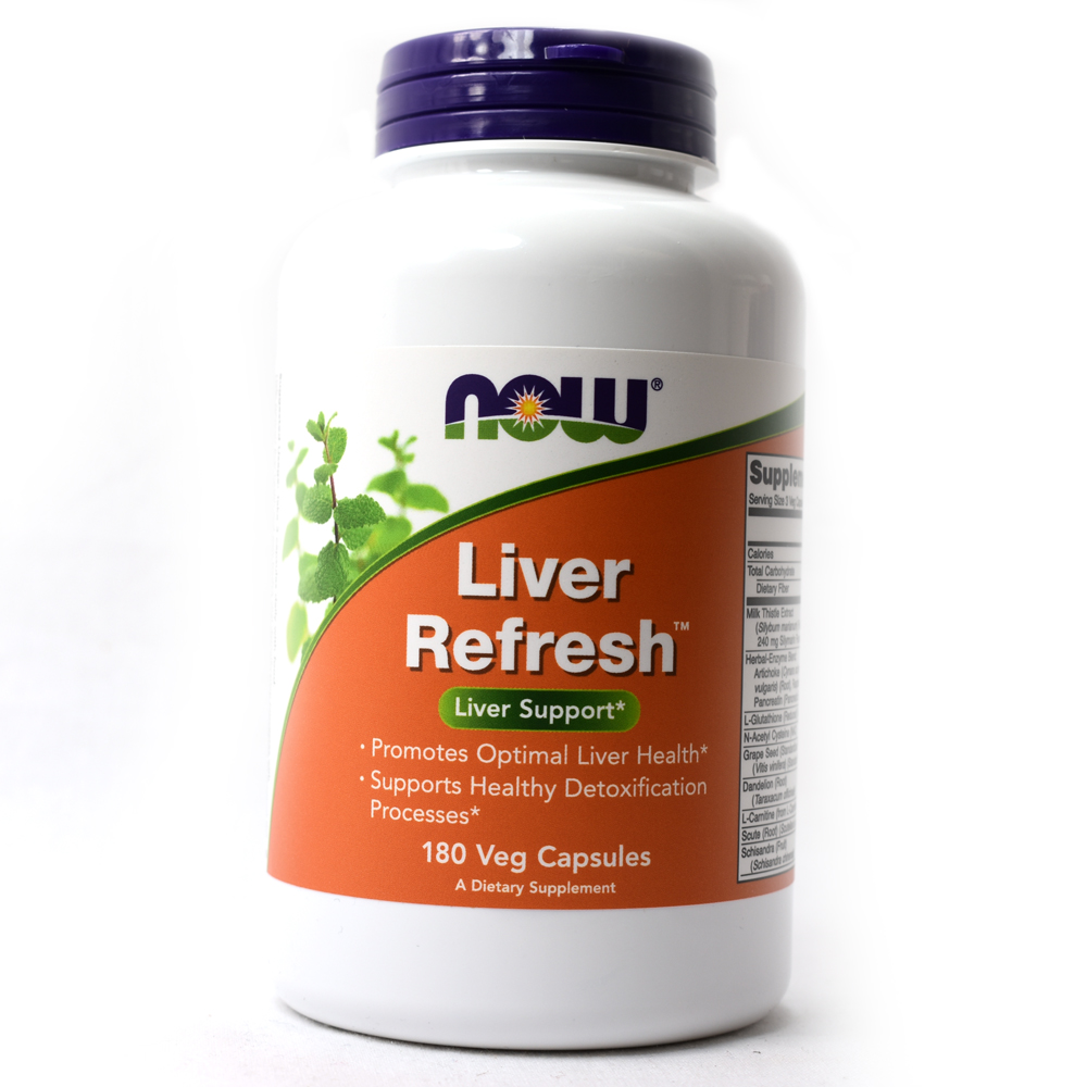 NOW Foods Liver Refresh - 180 Capsules 811437626486 | eBay